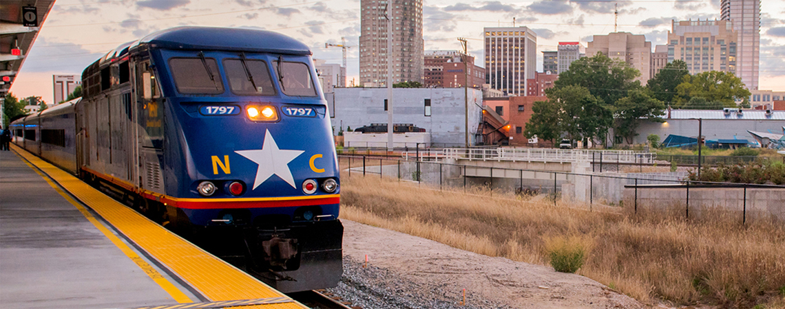 NC By Train | North Carolina Amtrak Services