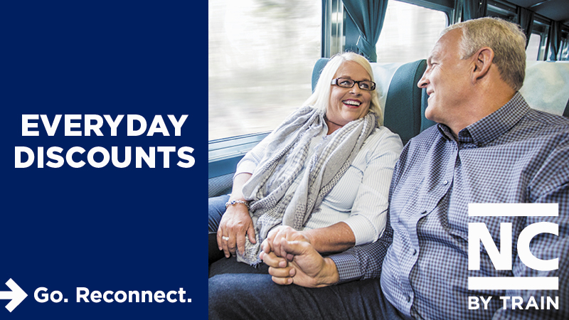 NC By Train | North Carolina Amtrak Services